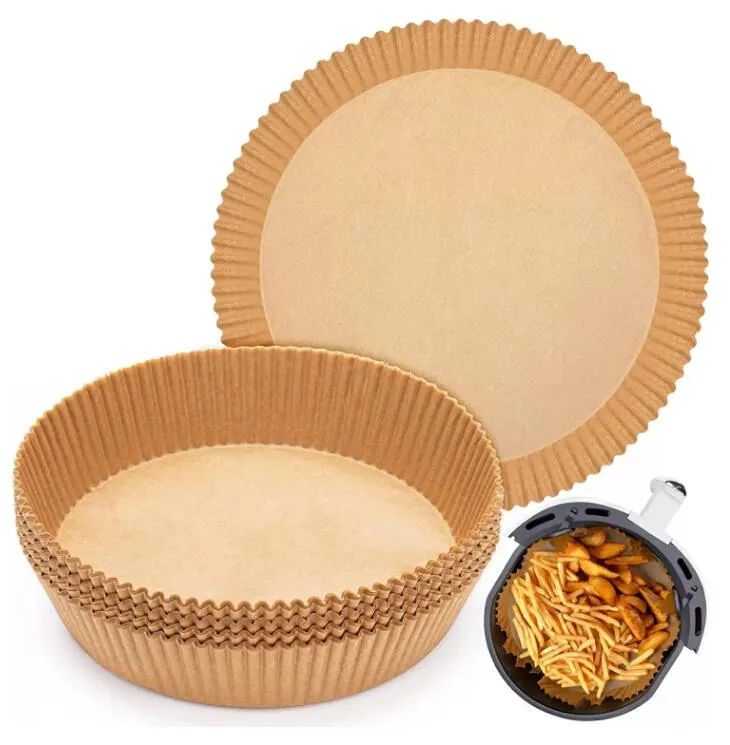Non Stick Parchment Paper Bowl Ramekin Dish For Air Fryer, Baking ...
