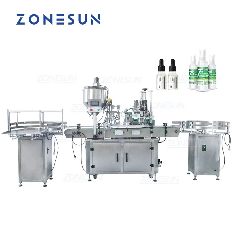 DHgate.com:ZONESUN Automatic Bottle Filling Capping Machine for Eye Drops & Vials:Office ...