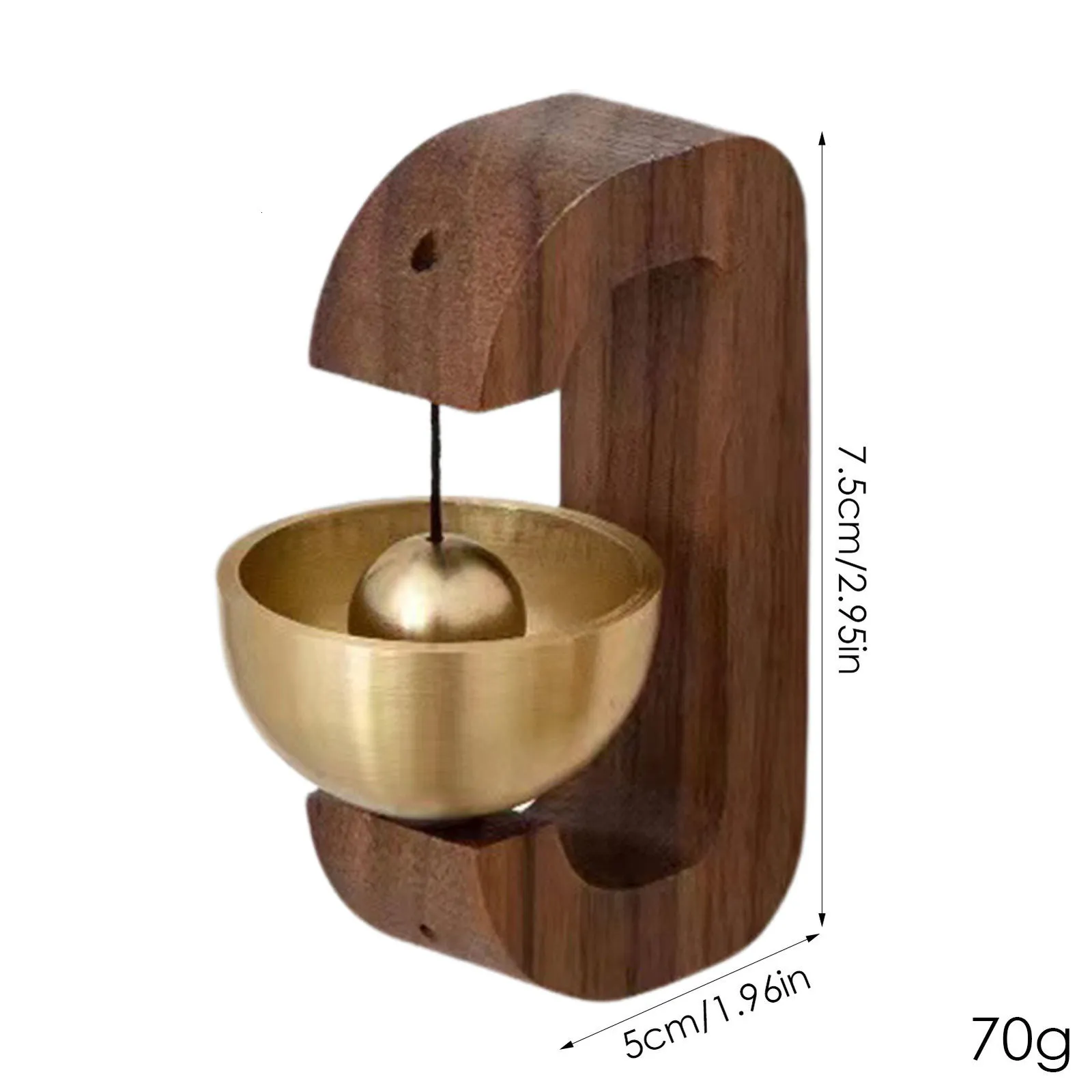 Decorative Magnetic Wooden Doorbell Chime for Business Office Entrance ...
