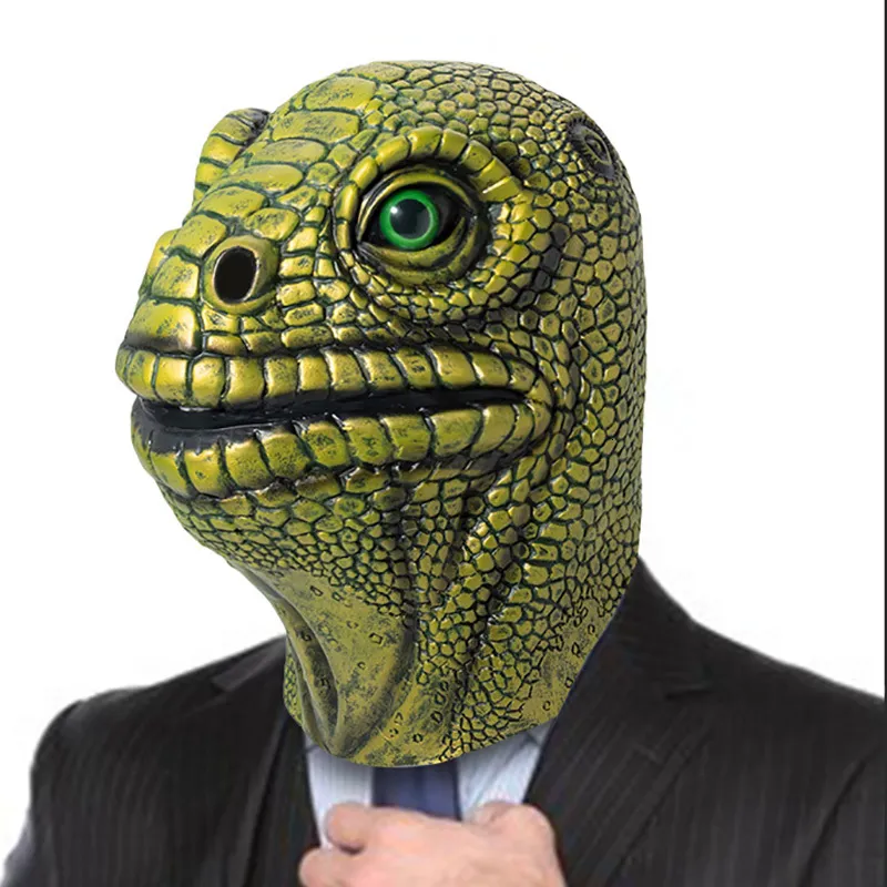 Lizards Head Masquerade Mask For Cosplay, Anime, Halloween, And ...