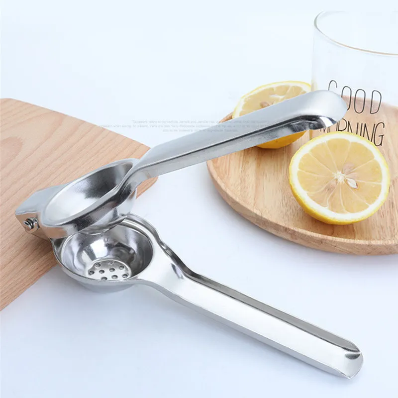 Stainless Steel Manual Citrus Juicer Hand Held Orange, Lemon, Lime ...