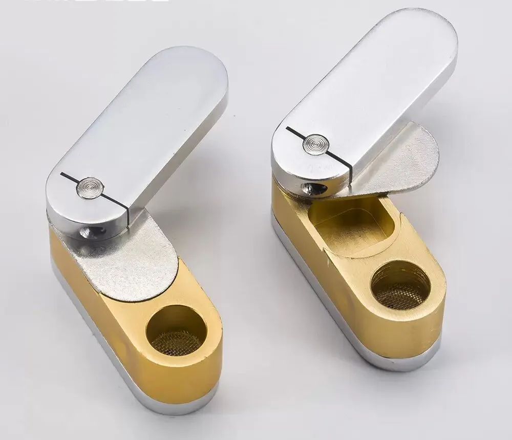 Brass Metro Pipe Twist Pipe Portable Stash Fisherman Friend Monkey ...