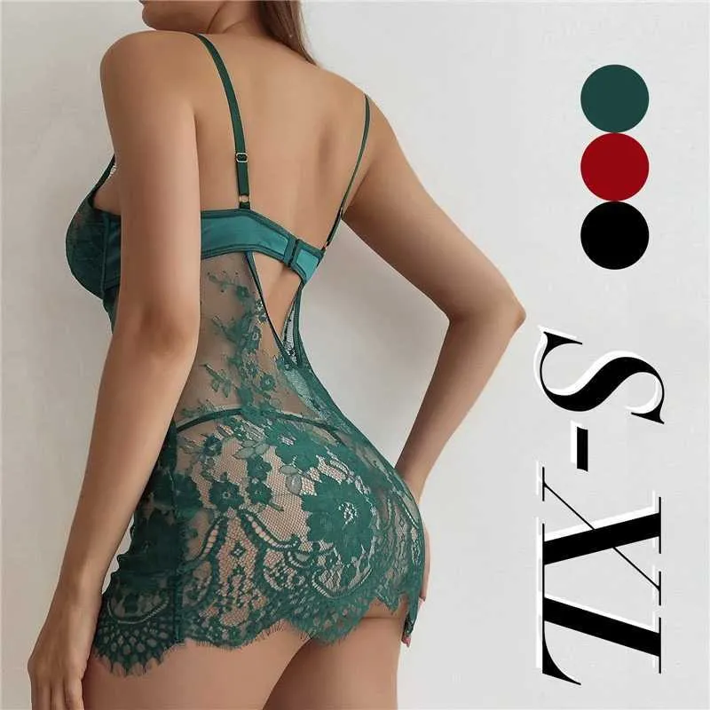 Sexy Set Ver A Través De Malla Sexy Dress Erotic Sexy Disfraz Sexi