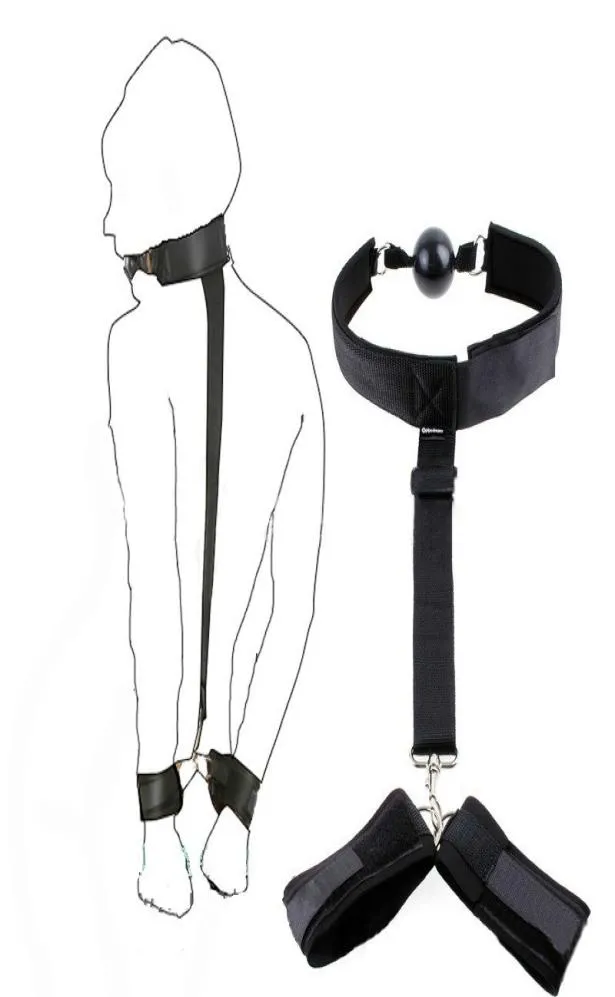 Bdsm Handcuffs Gag Self Bondage Restraints Sex Toys For Couples Open