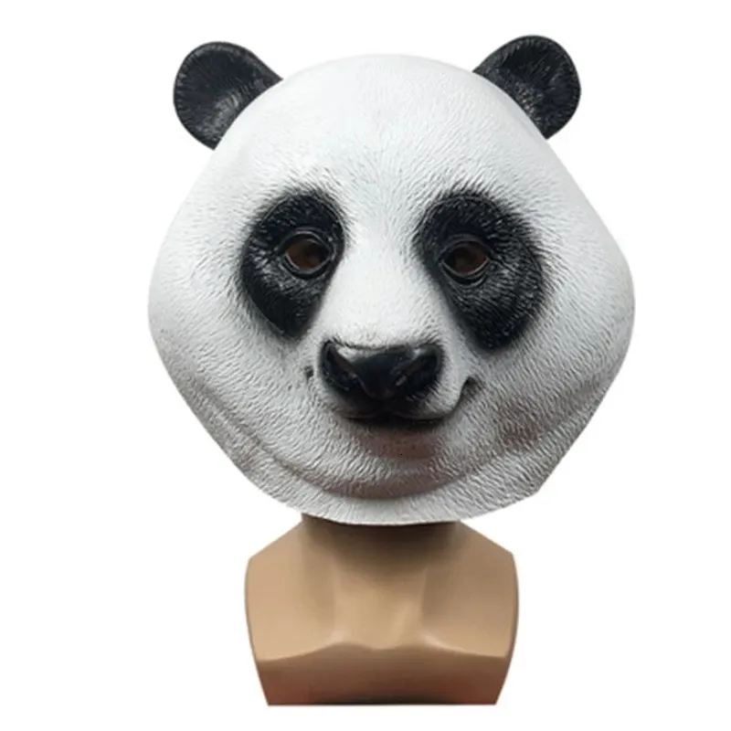 Panda and The Little Mole Cartoon non rebreather masks - Latex Full ...