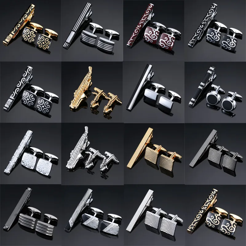Classic Cufflinks and Tie Bar Set: Premium Men's Jewelry, Perfect Gift ...