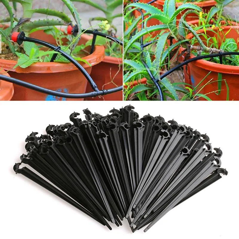 Drip Irrigation Tubing Holders - 4/7mm Micro Hose C-Type Fixed Support ...