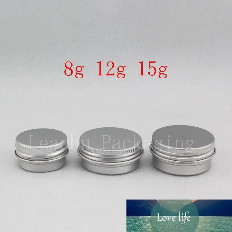 Wholesale Aluminum Balm Containers 8g, 12g, 15g Mini Travel Size Jars ...