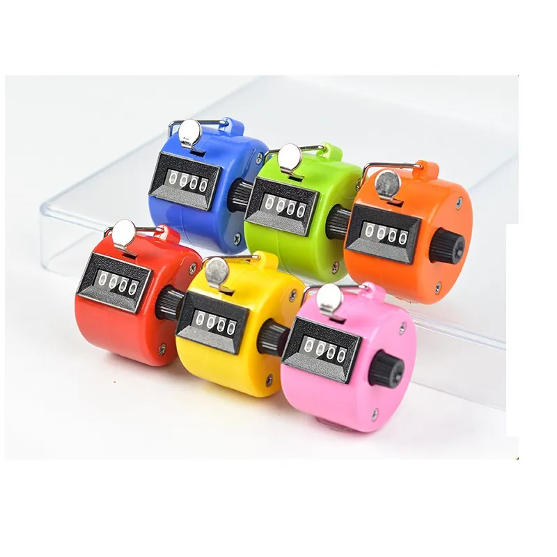 4-Digit Hand Tally Counter - Manual Clicker, Lap Counter, Event Counter ...