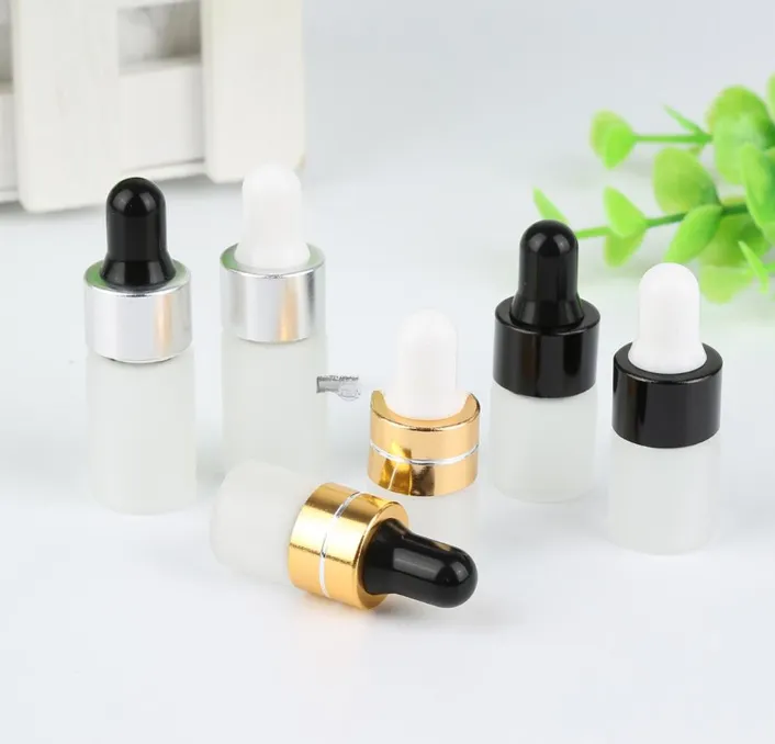 Wholesale Translucent Frosted Glass Mini Eye Dropper Bottles With Eye ...