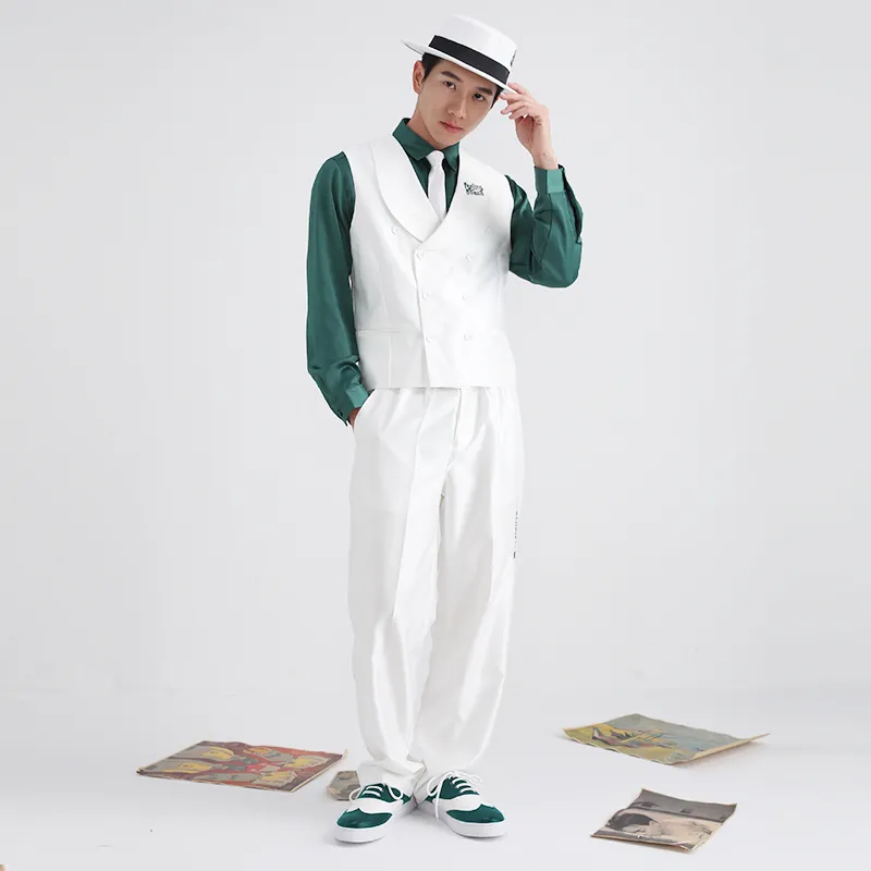 Hip Hop Dance Costumes Bright Face Vest And Pants Set... From ...