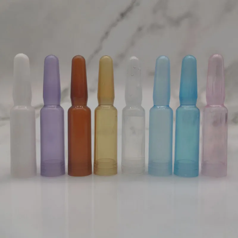 5ml Empty Plastic Ampoule Bottles - Mini Disposable Containers for ...