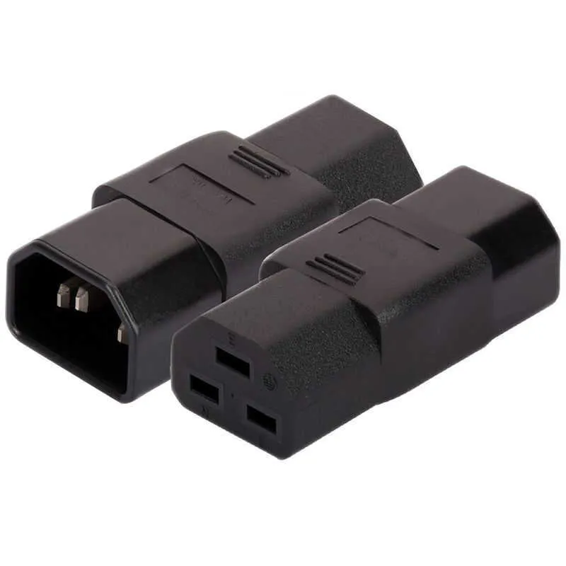 UPS PDU IEC320 Convertor Adapter Lan Socket For C13 C21, Male To Female ...