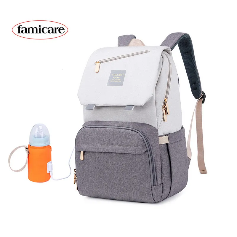 Waterproof Diaper Bag Backpack Stylish Mummy Bag, Large Capacity Baby ...