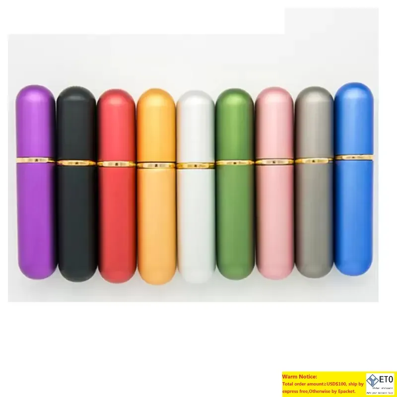 Aluminum Nasal Inhaler Refillable Diffusers Bottles For Aromatherapy ...