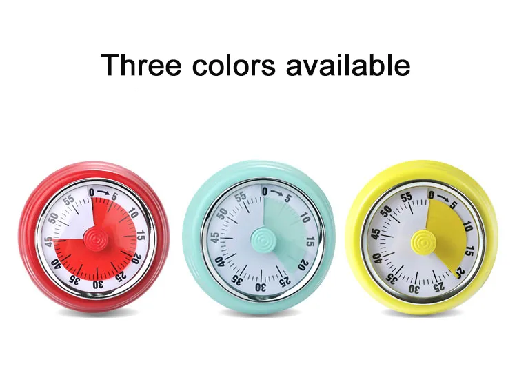 Kitchen Timers Mechanical Stopwatch Countdown Kitchen Fridge Magnets 60 ...