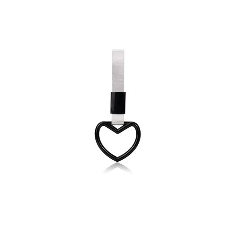 Heart Clip For Car 4 Pieces Heart Handle Keychains Car Accessory Heart ...