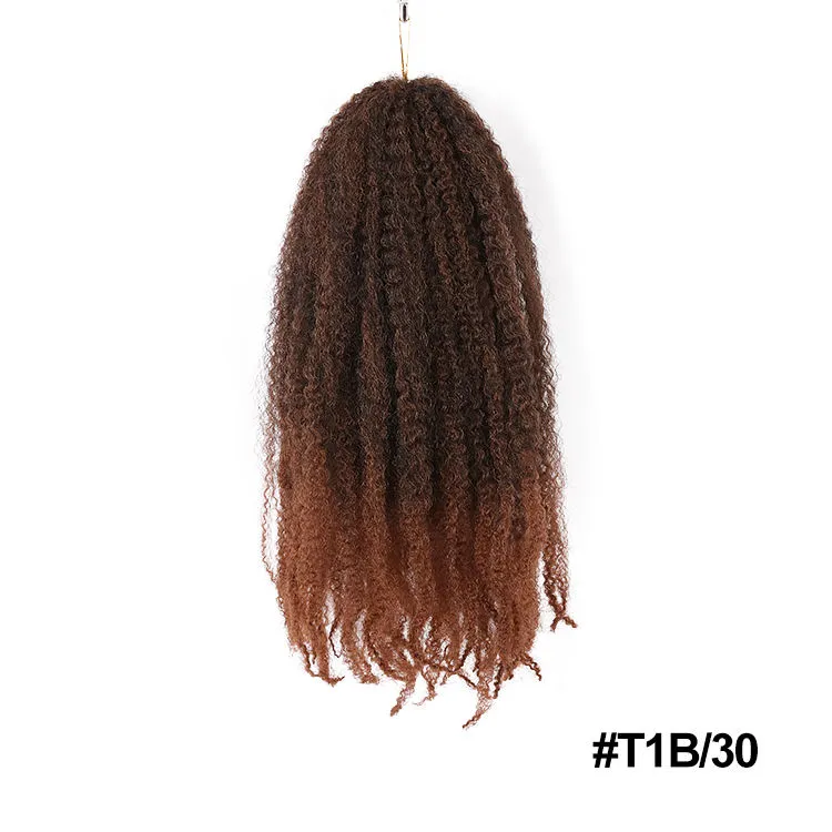 Afro Kinky Marely Braiding Hair 18 Inch Crochet Crochet Marley Marley ...