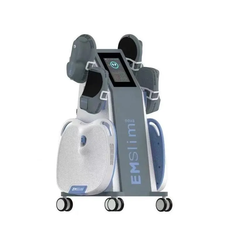EMS Muscle Stimulation Body Slimming Machine with 2 Handles, High ...