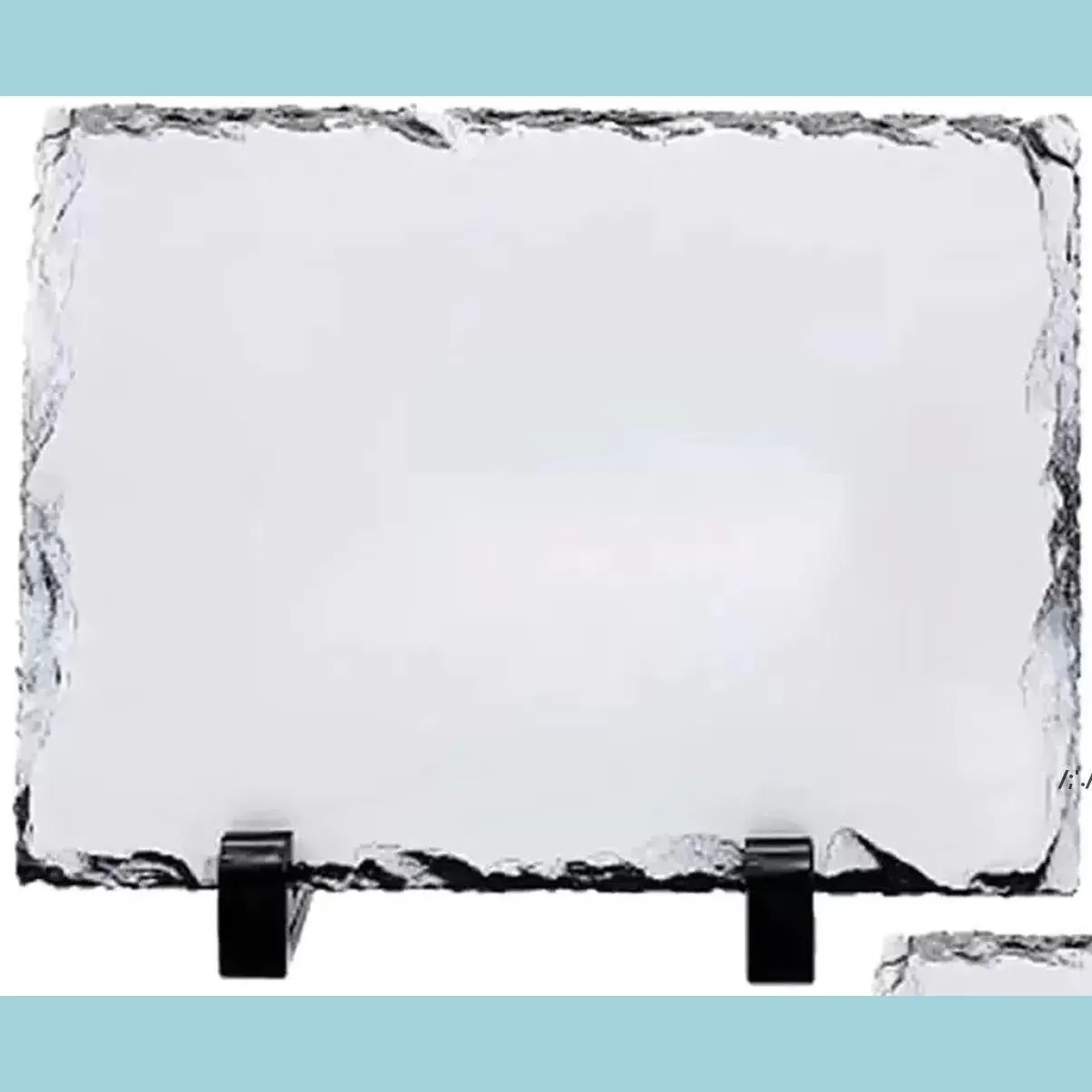 DHgate.com:Sublimation Blank Rectangle Rock Slate Photo Plaque Picture ...