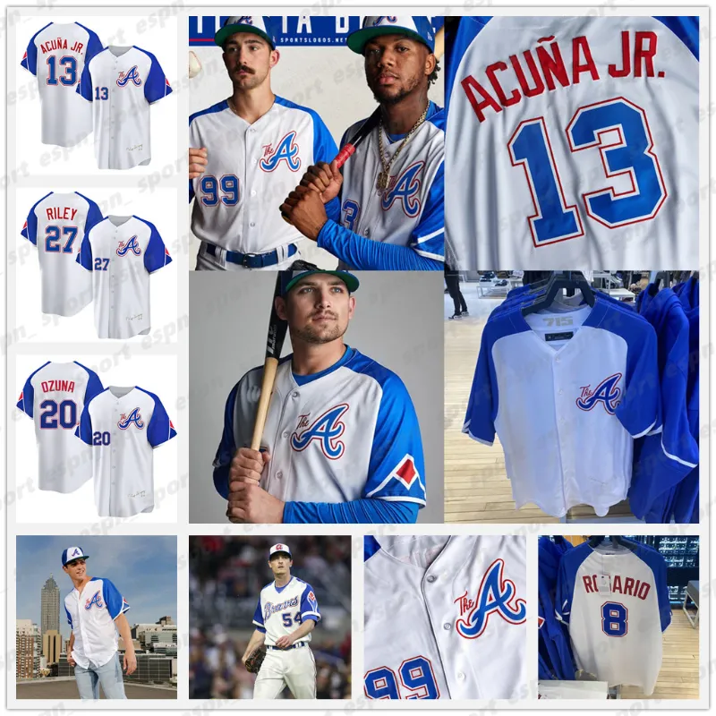 City Connect Powder Blue Baseball Uniforms Featuring Austin Riley ...