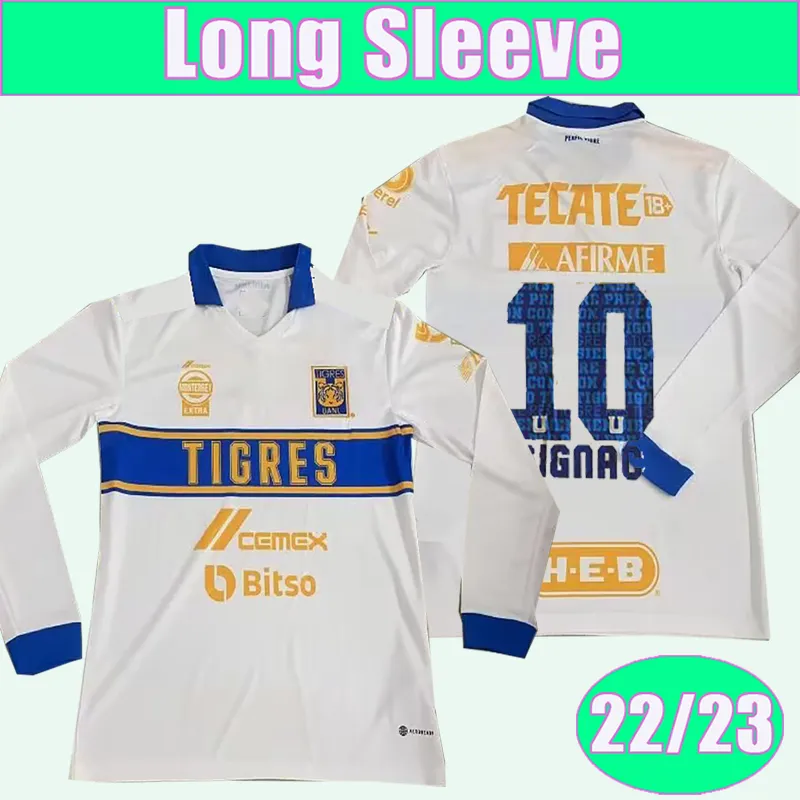 2223 Tigres De La UANL Mens Soccer Jerseys 3rd GIGNAC LOPEZ D. REYES ...