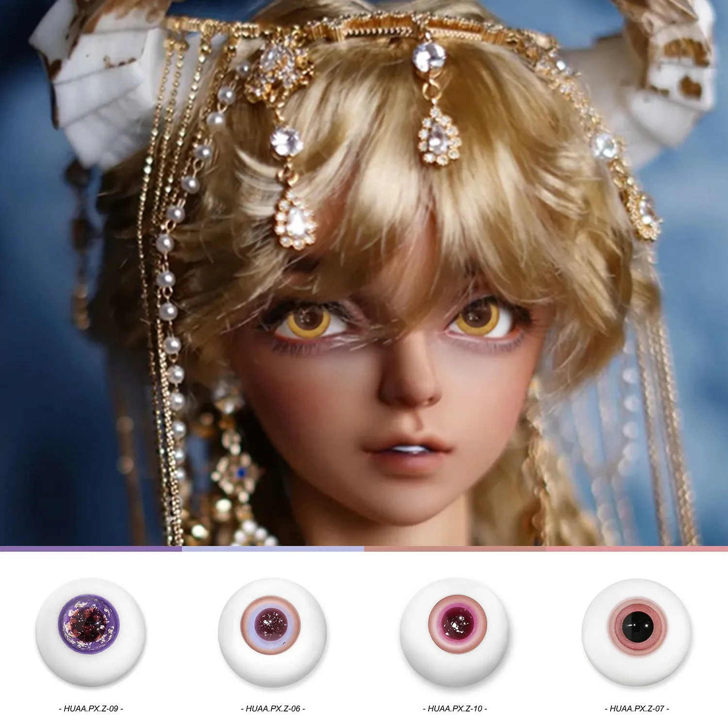 Dolls HUAA Eyeballs For Crafts Pure Handmade Design Glass Fake Eyes ...