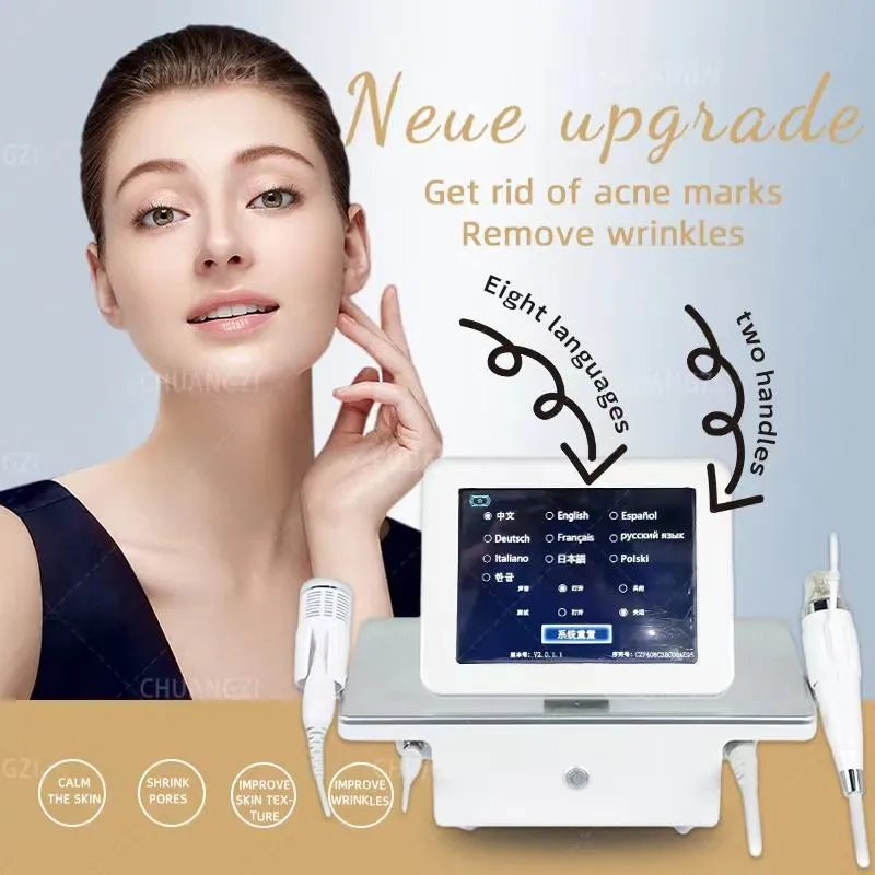 Rf Microneedling Machine Kit 2 In 1 Skin Tightening And Beauty Equipment