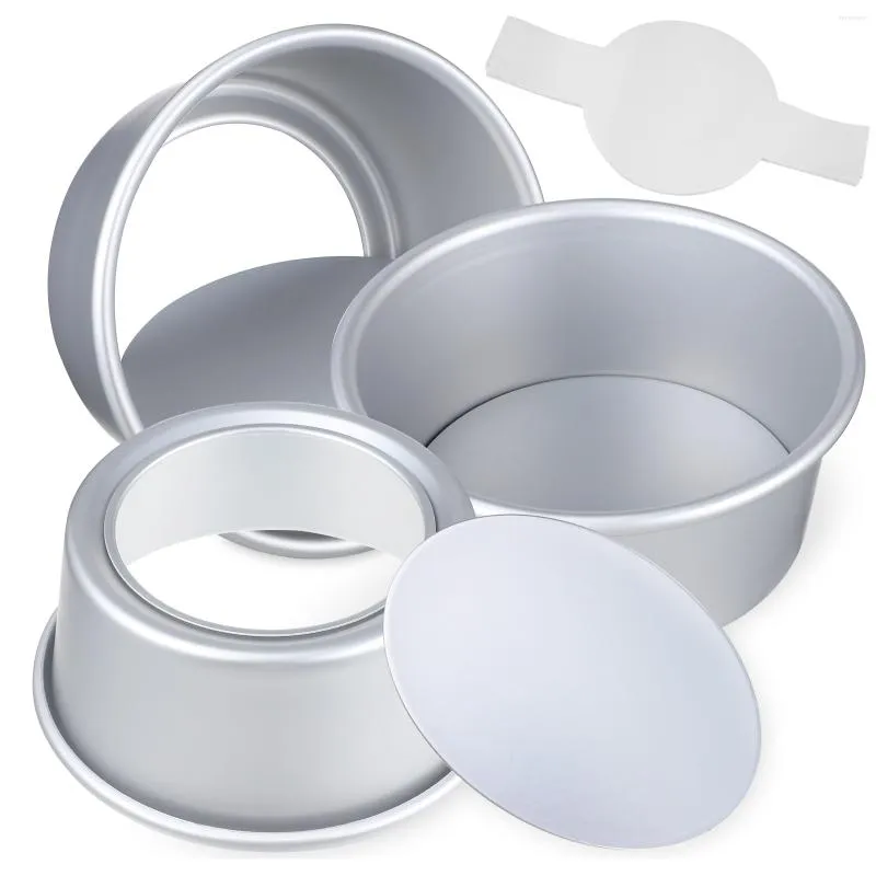 Baking Tools Cake Pans Pan Round Tin Parchment Tins Inch Paper Muffin ...