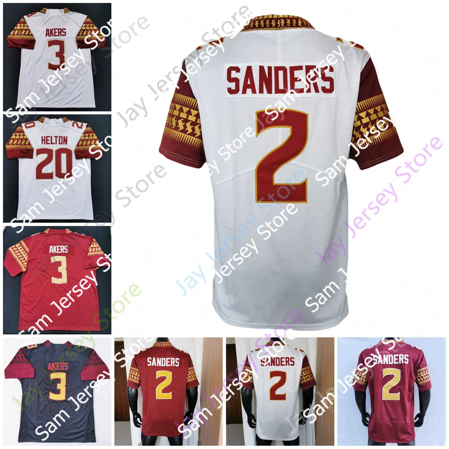 Deion Sanders Fsu Throwback Jersey