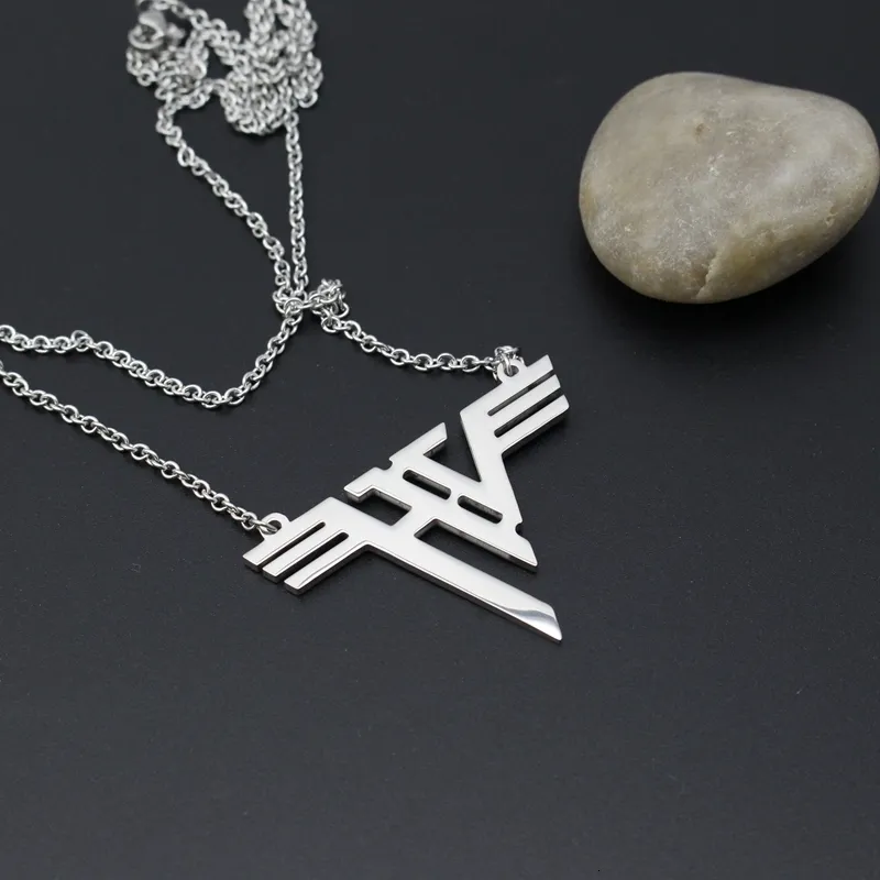 Van Halen Necklace VH Charm Eddie Van Halen Stainless Steel Pendant ...