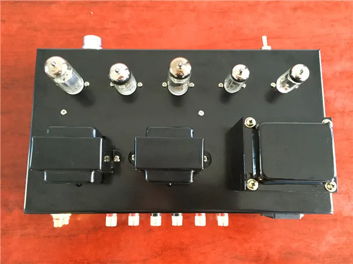 Nobsound 6P1 Tube Amplifier DIY Kit - 6Z4 6N2, Stainless Steel, 2.4W ...