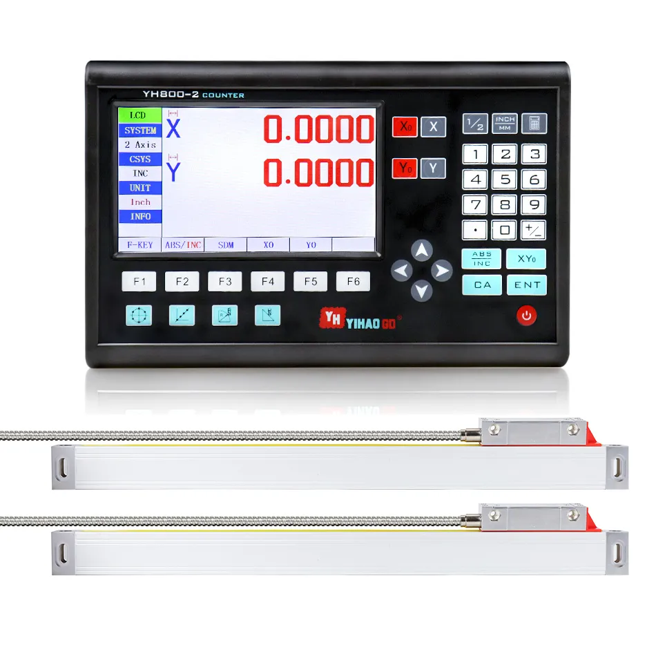 Wholesale 2/3 Axis YH800 LCD Dro Digital Readout For Lathe Mill CNC ...