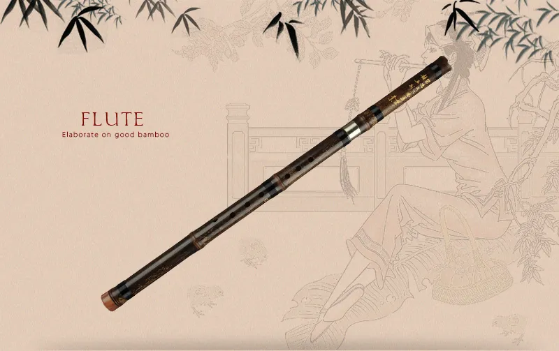 G Key Flute Traditional Bamboo Flute Xiao - 8 Hole G Key Natural Bamboo ...