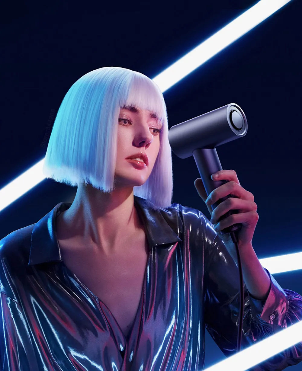 Powerful Hair Dryer Xiaomi MIJIA H700: High Speed Professional Hair ...