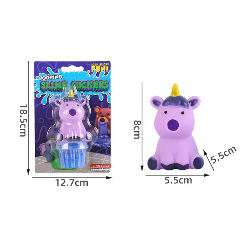 Funny Squeeze Animals - Pooping/Vomiting Slime Suckers! Stress Relief ...