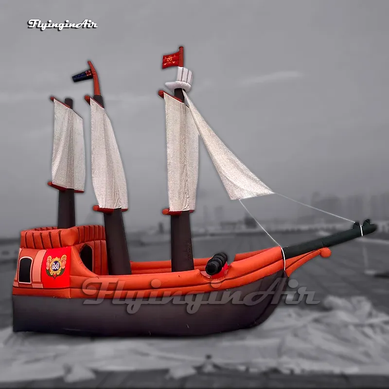 Spectacular Giant Inflatable Pirate Ship Airblown... From Inflatablefly ...