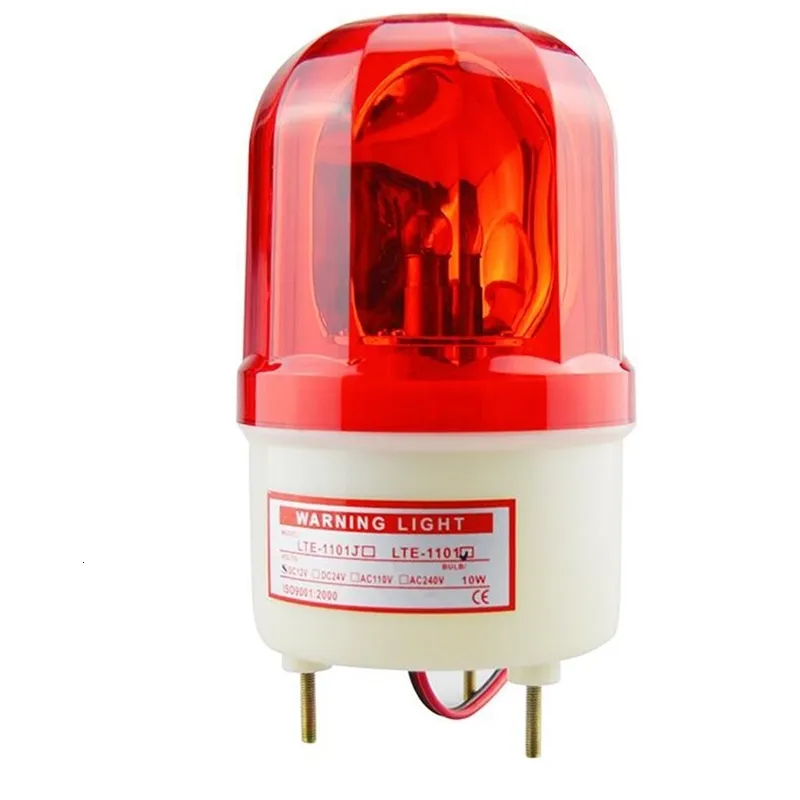 12V/24V CCTV Security Strobe Light - Visual & Audible Alarm, Rotating ...