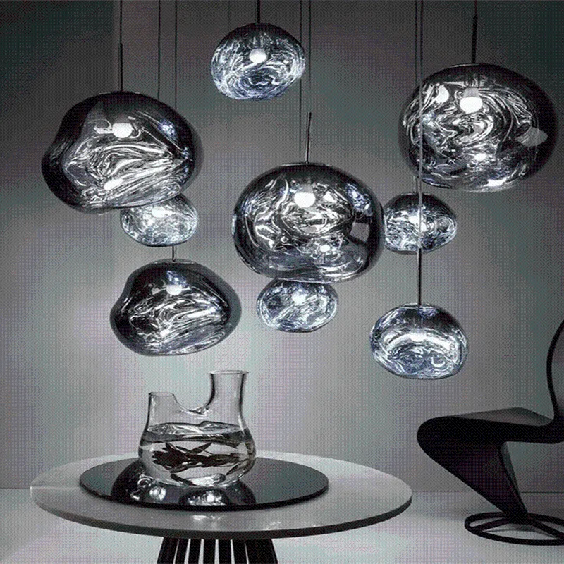 Nordic PVC LED Modern Ceiling Globe Pendant Chandelier For Living Room ...