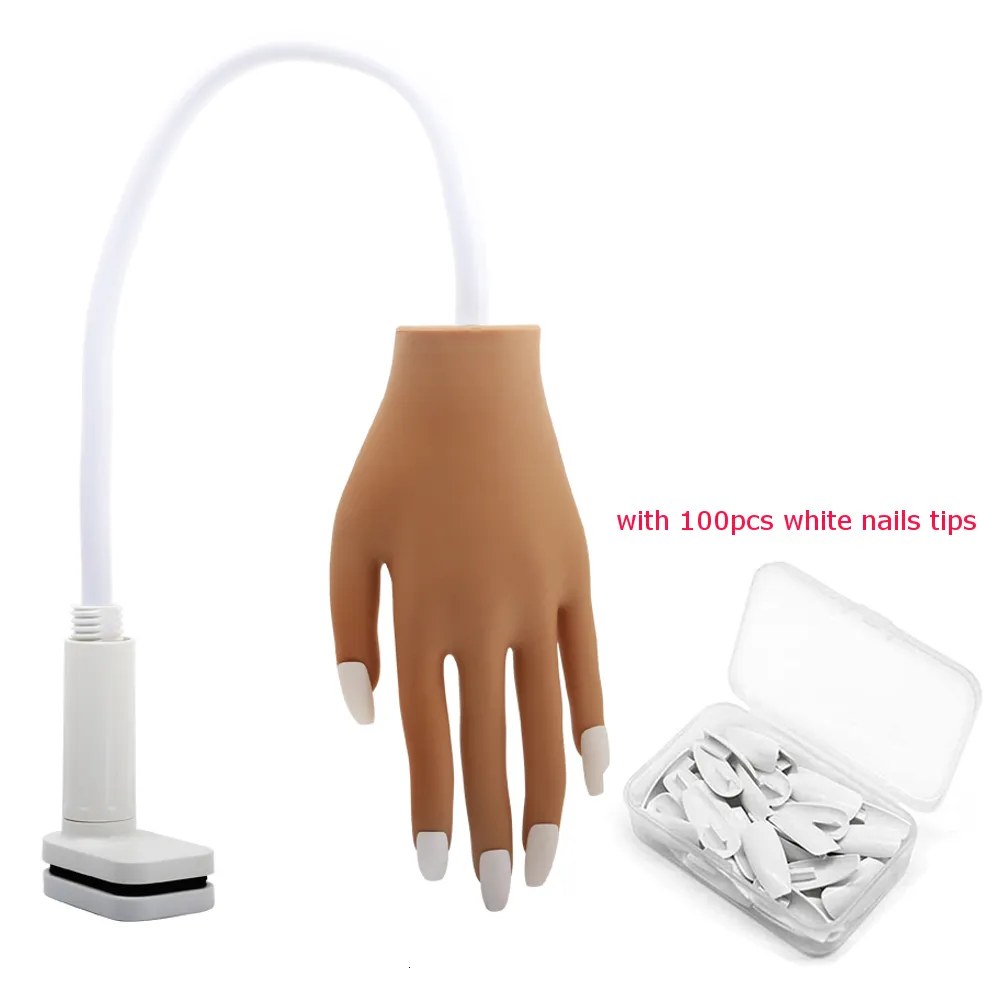 Silicone Nail Art Training Hand For Soft Training And Prosthetic Models ...