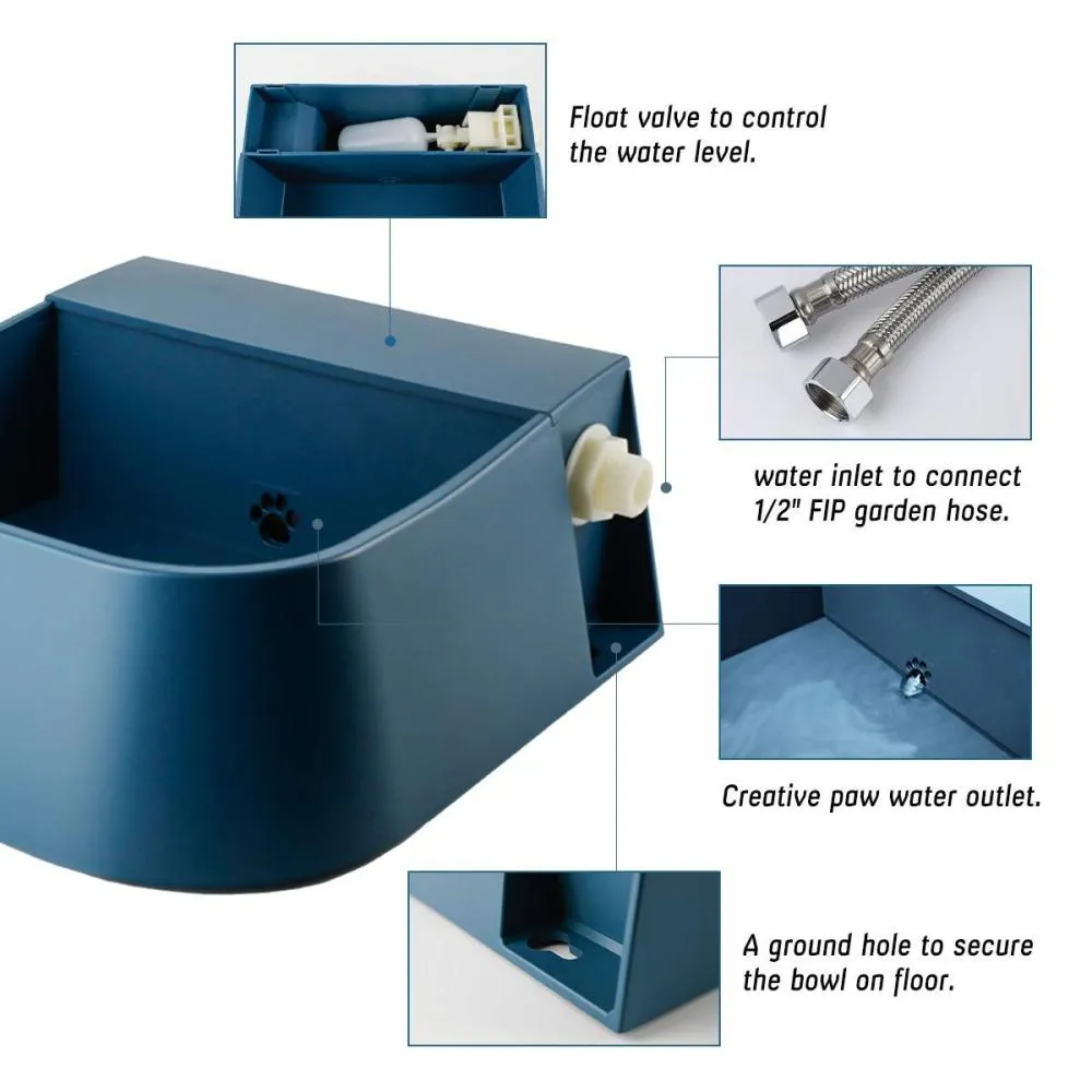 DHgate.com:2L Auto-Refill Pet Water Bowl, No-Spill Dog Water Dispenser ...