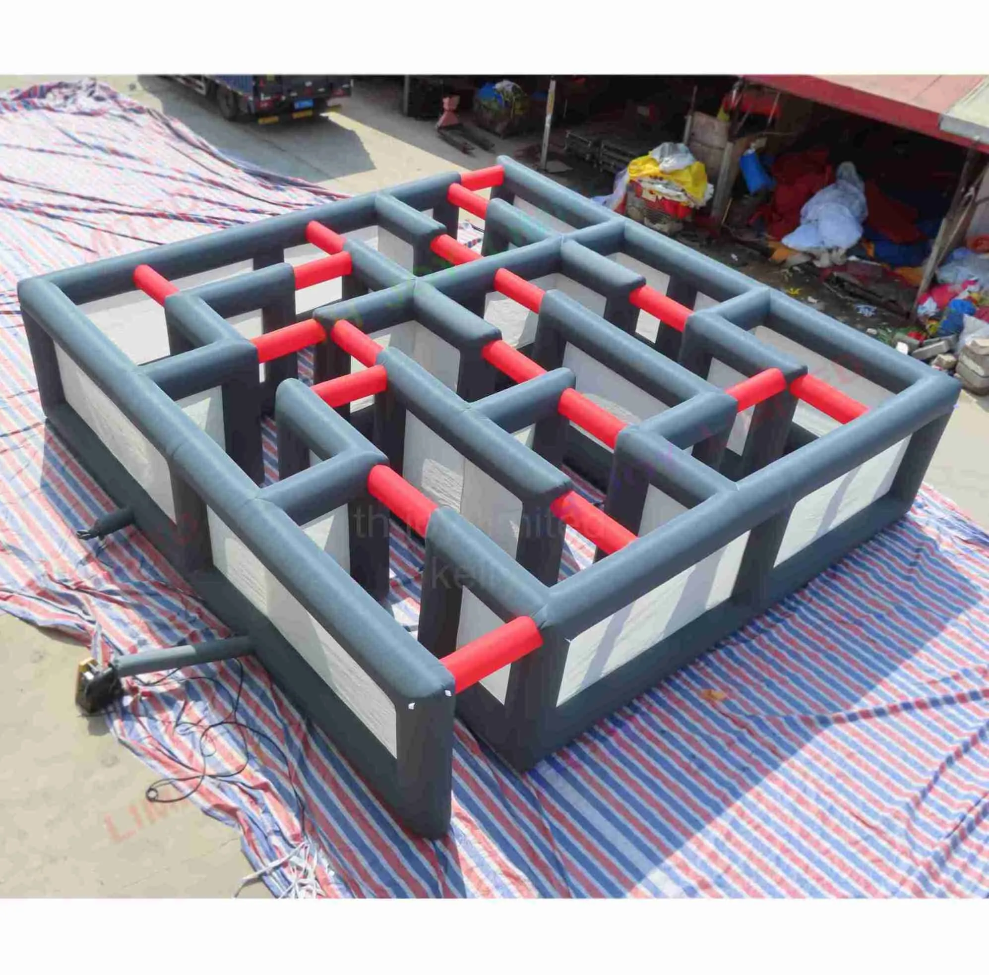 DHgate.com:8x8m-26x26ft Outdoor Inflatable Maze Arena for Tag Sport ...