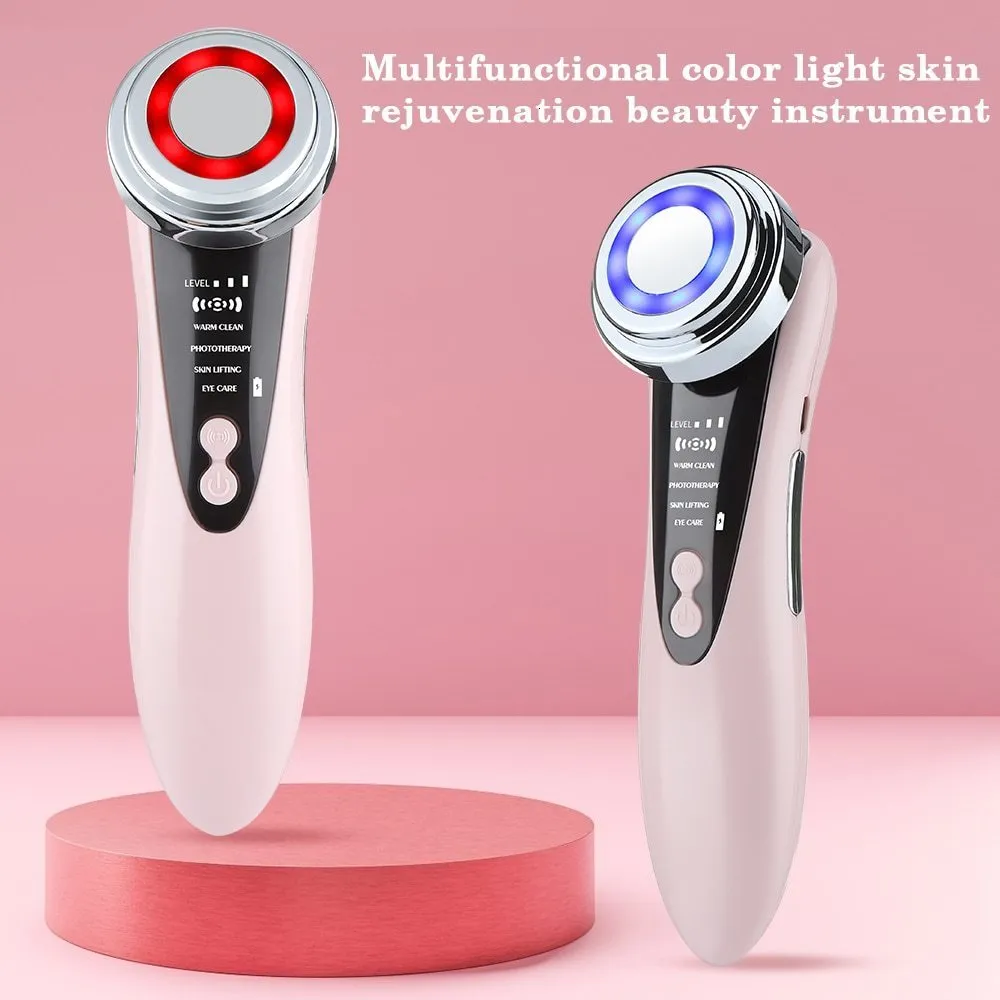 Face Massager Electric Skin Rejuvenation Device USB Powered Acrylic ...
