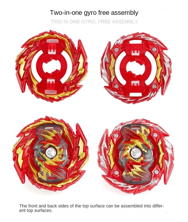 Beyblade Burst Tomy Huopai B 155 D 2 In 1 Left Spinning Beyblades With ...