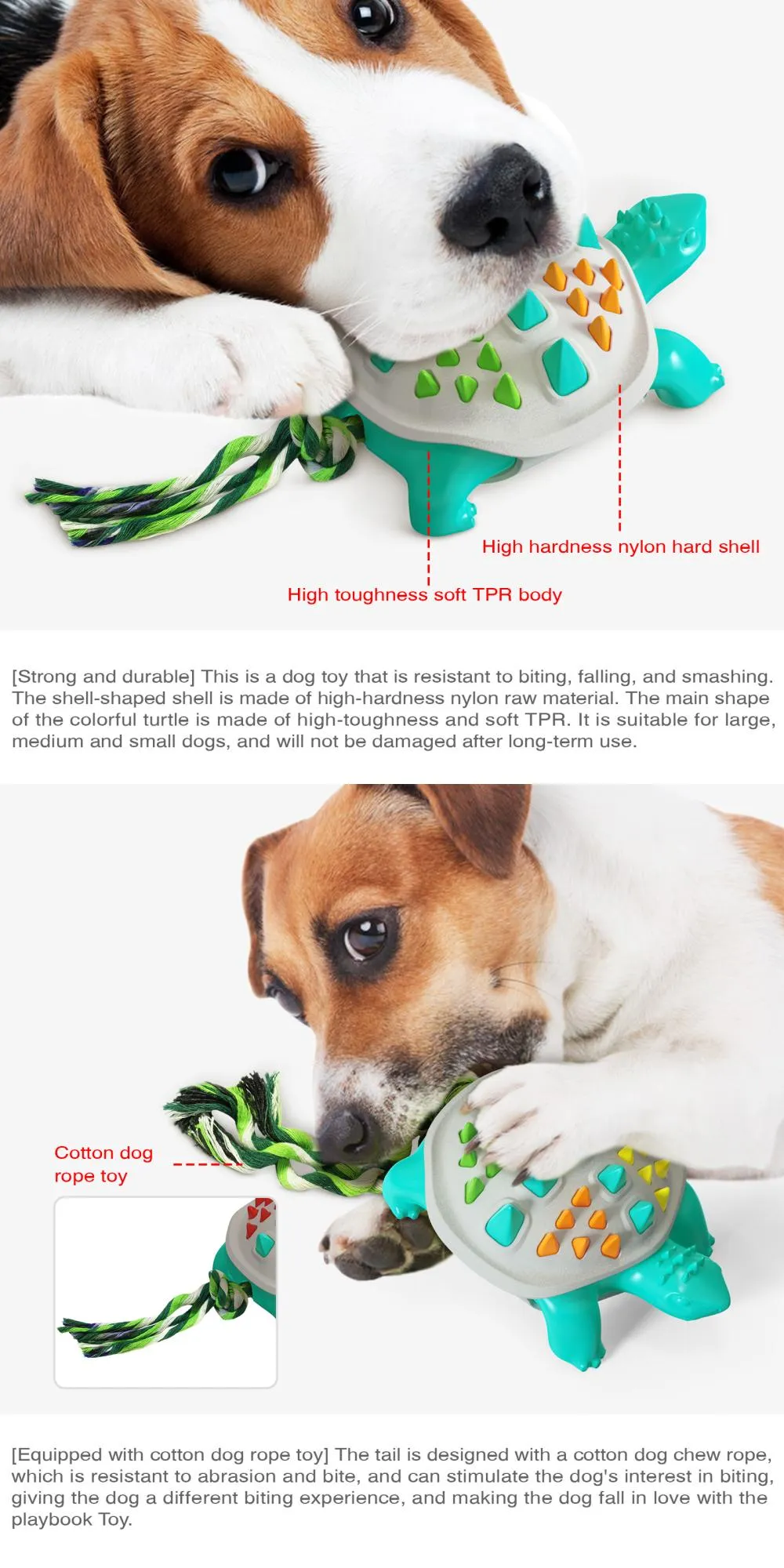 Toys New Hot Dog Molar Stick Chew Dog Toothbrush Clean Teeth Leakage ...