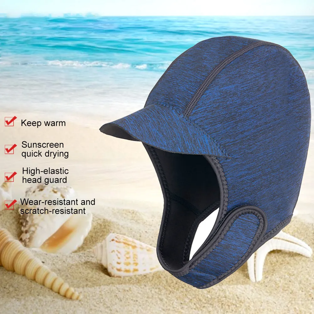 Swimming Cap Adjustable Beanie for Scuba Diving, Surfing, Kayaking ...