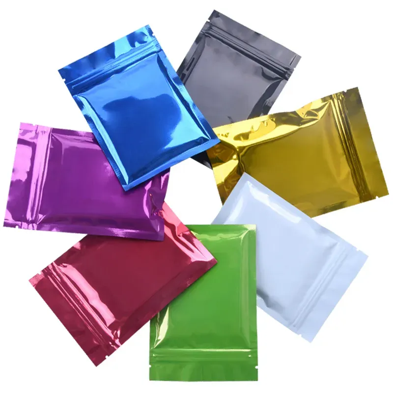 Wholesale Colorful Mini Zipper Pouches Resealable, 6x8cm, Ideal For ...