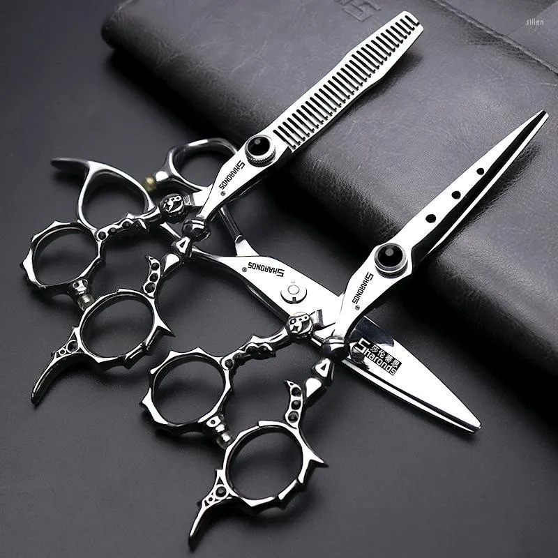 Sharp Best Professional Barber Scissors Designed With Coyote 6 Inch ...
