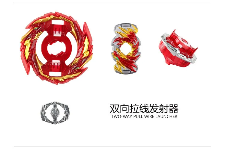 Beyblade Burst Tomy Huopai B 155 D 2 In 1 Left Spinning Beyblades With ...