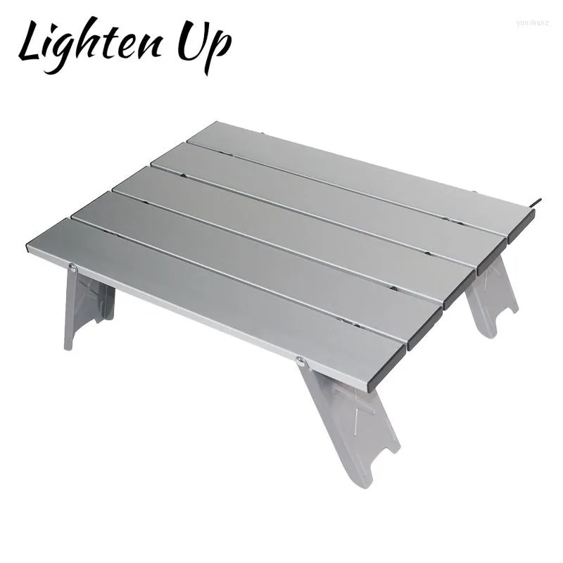 Portable Mini Folding Aluminum Camping Table With Collapsible Computer ...